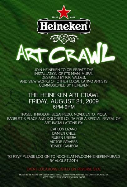 Heineken Art Crawl Brickell 8 21 09 The Soul Of Miami