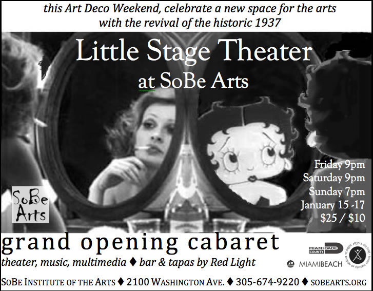 Betty Boop “Live” Onstage during Art Deco Weekend in the revived 1937 ...