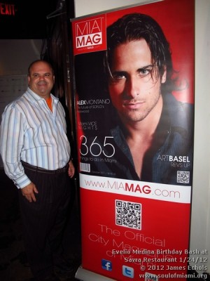 Photographs of Evelio Medina Birthday Bash at Sawa Restaurant on 1/24 ...