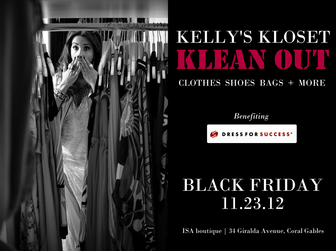 Kelly’s Kloset Klean Out Benefiting Dress for Success Miami 11/23/12 ...