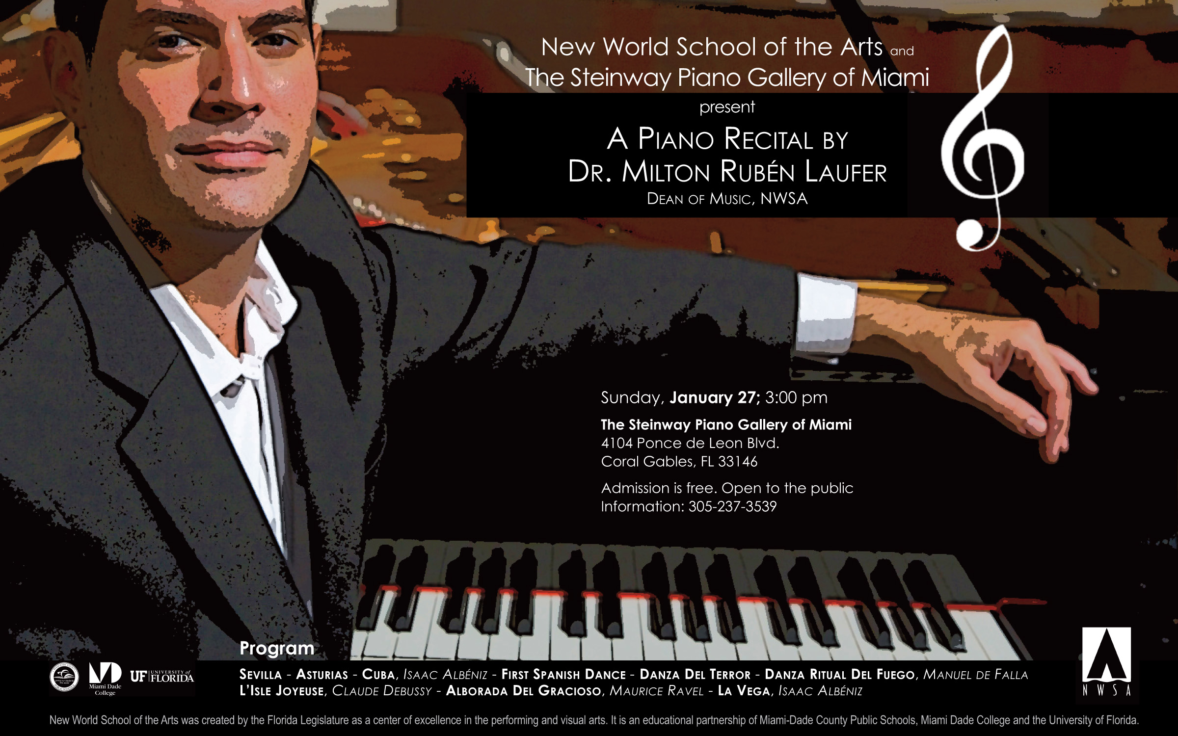 New World School of the Arts and Steinway Piano present “A Piano ...