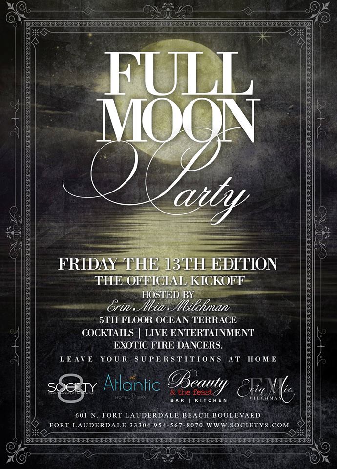 Full Moon Friday at The Atlantic Hotel 6/13/14 – The Soul Of Miami