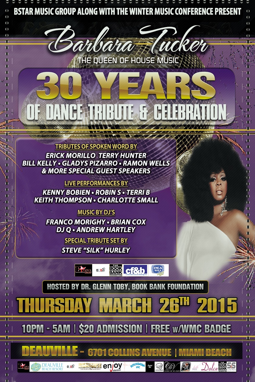 Barbara Tucker’s “The Queen of House” 30 Years of Dance Tribute and ...