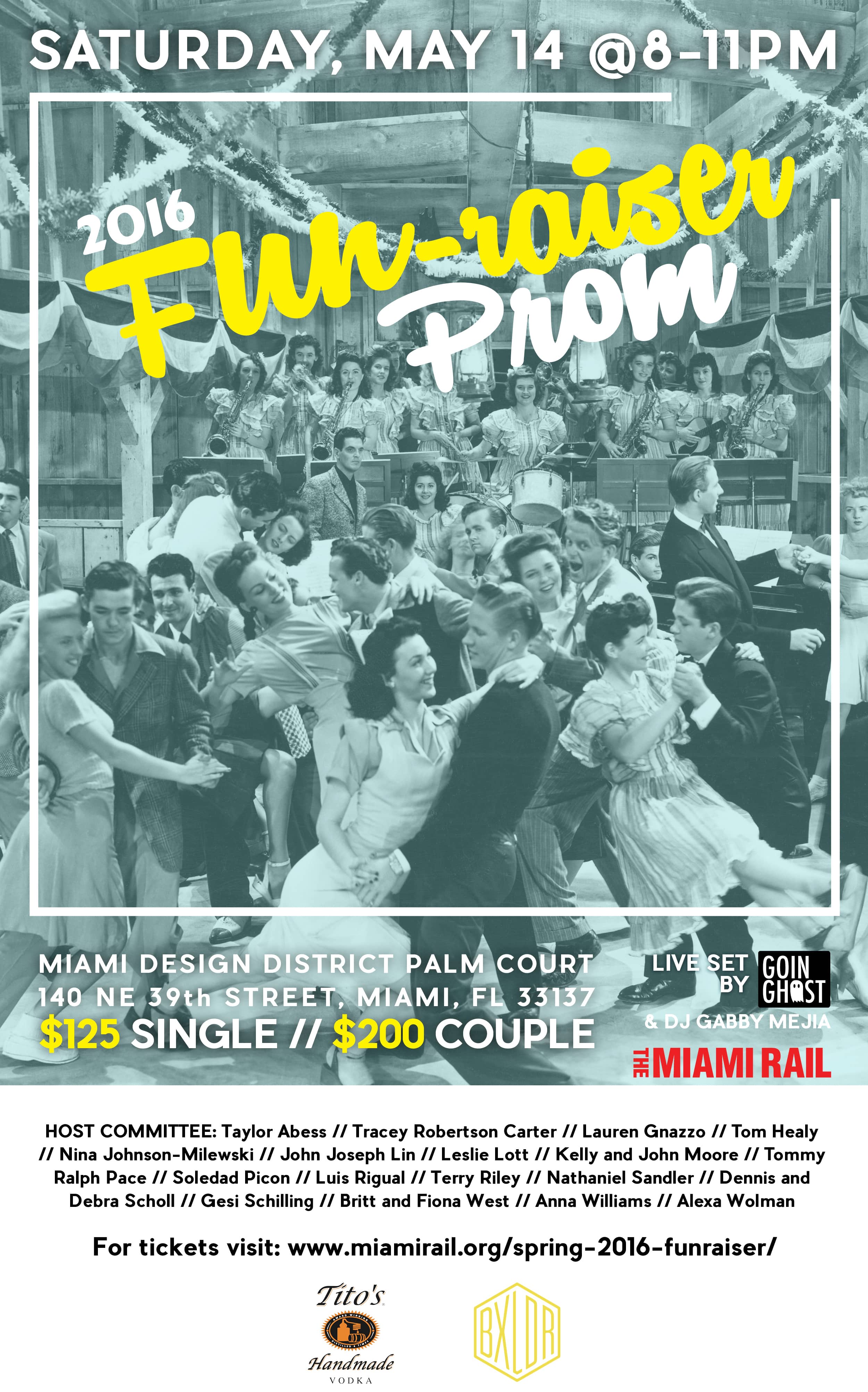 The Miami Rail FUN-raiser 5/14/16 – The Soul Of Miami