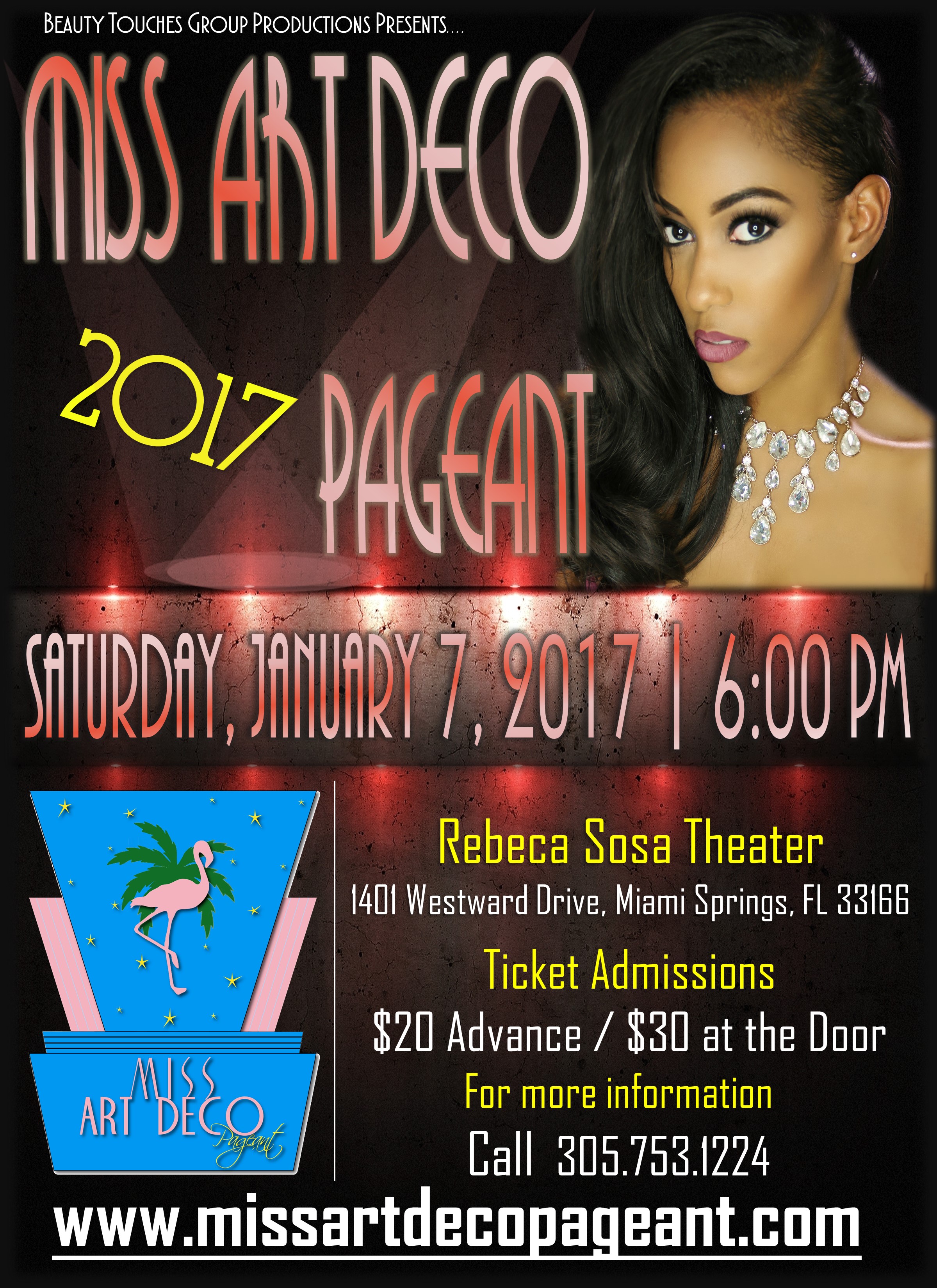 Miss Art Deco Pageant 2017 1/7/17 – The Soul Of Miami
