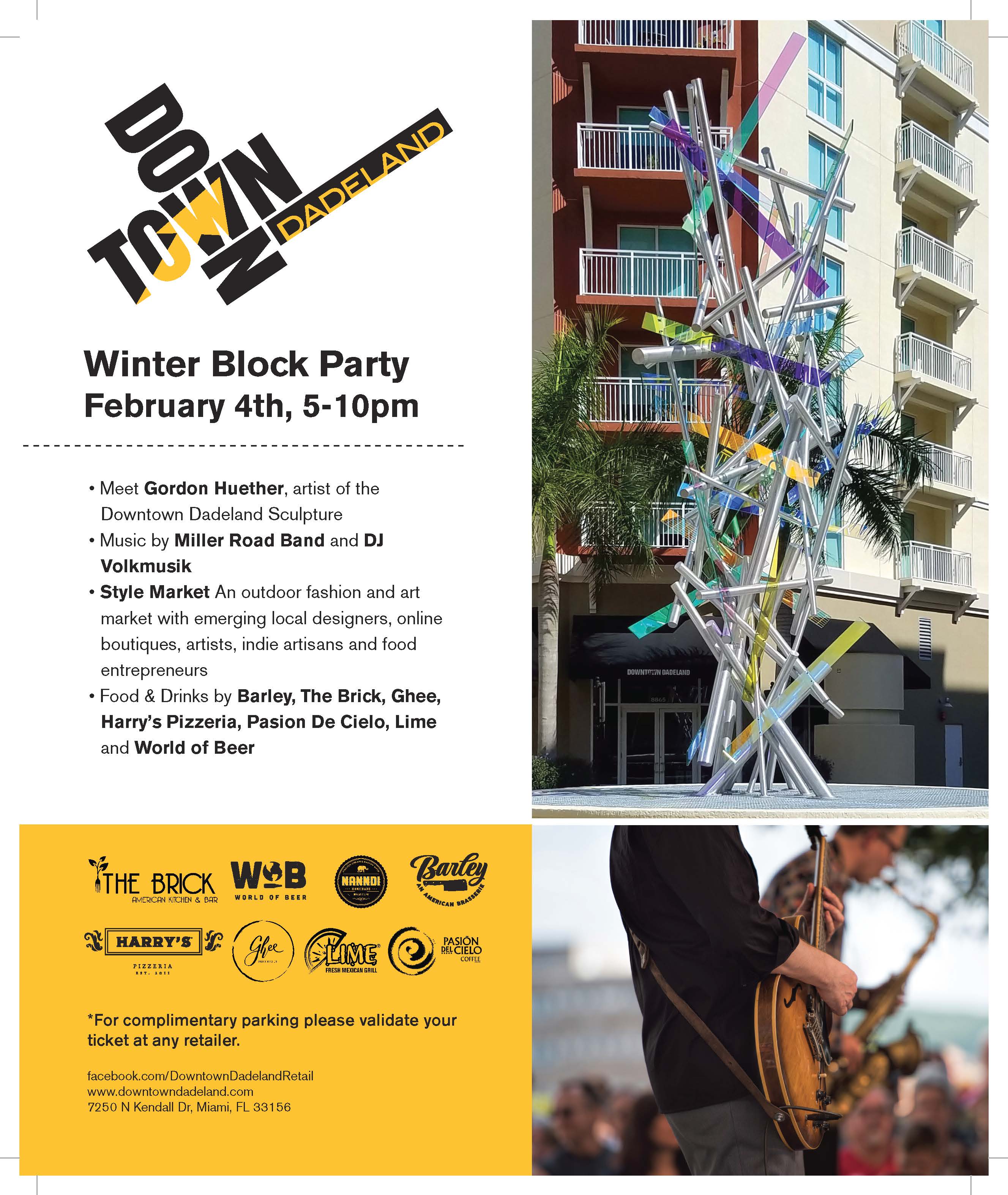 Downtown Dadeland Winter Block Party 2/4/17 – The Soul Of Miami