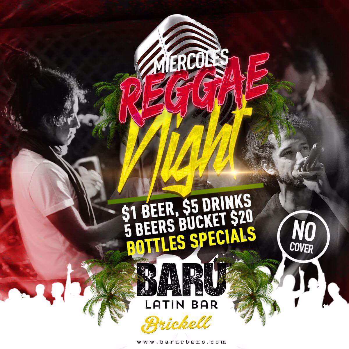 Live Reggae, Wednesday Nights! 2/22/17 – The Soul Of Miami