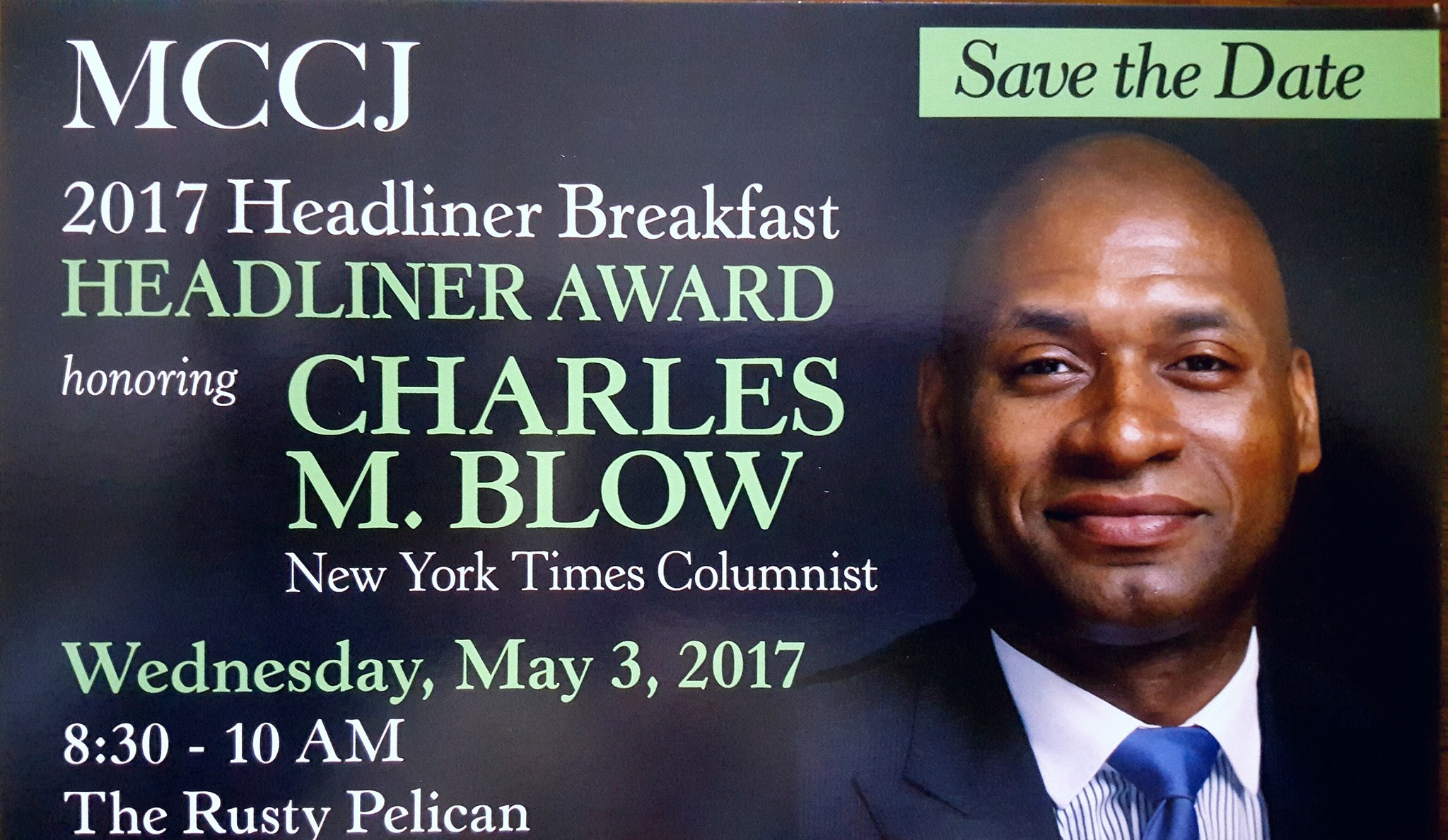 MCCJ Headliner Award Breakfast 5/3/17 – The Soul Of Miami