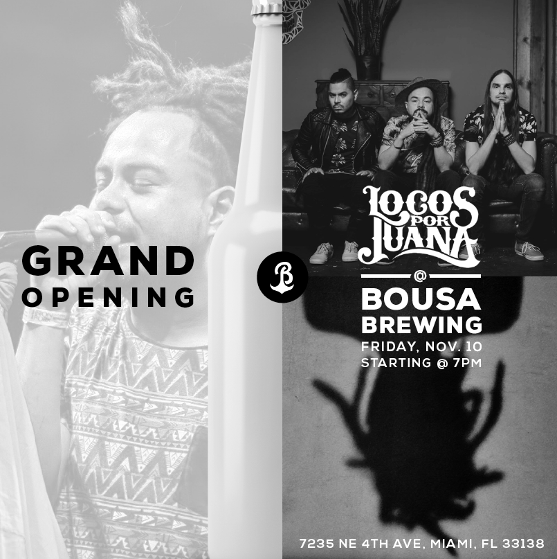 Bousa Brewing Co. Grand Opening 11/10/17 – The Soul Of Miami