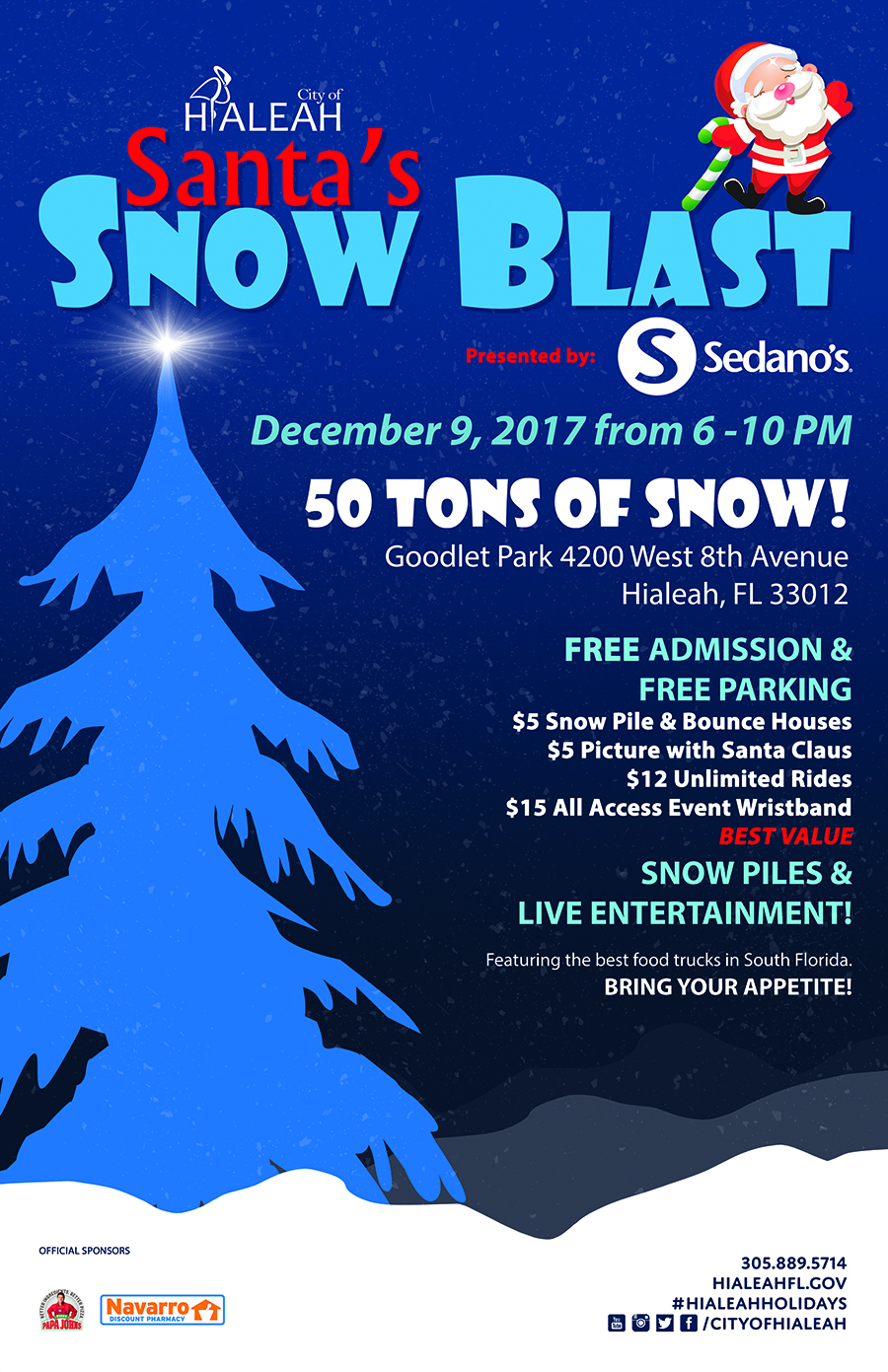 Santa’s Snowblast 12/9/17 – The Soul Of Miami