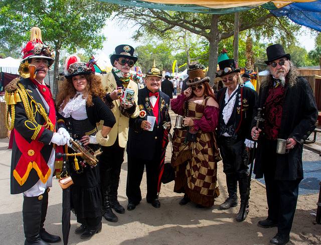 Time Travelers’/Steampunk Weekend at 2018 Florida Renaissance Festival ...
