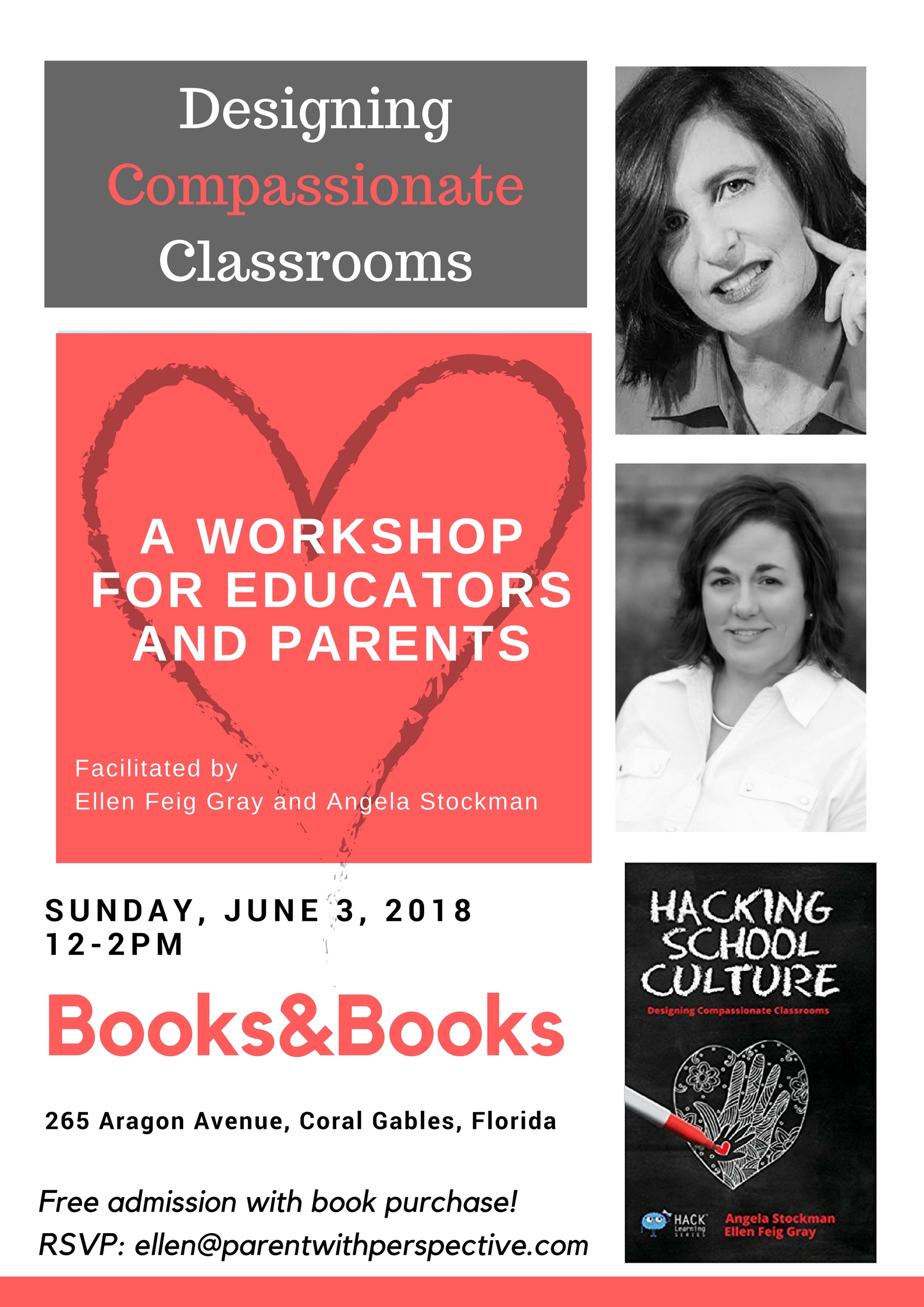 “Compassionate Classrooms” Workshop and Book Launch 6/3/18 – The Soul ...