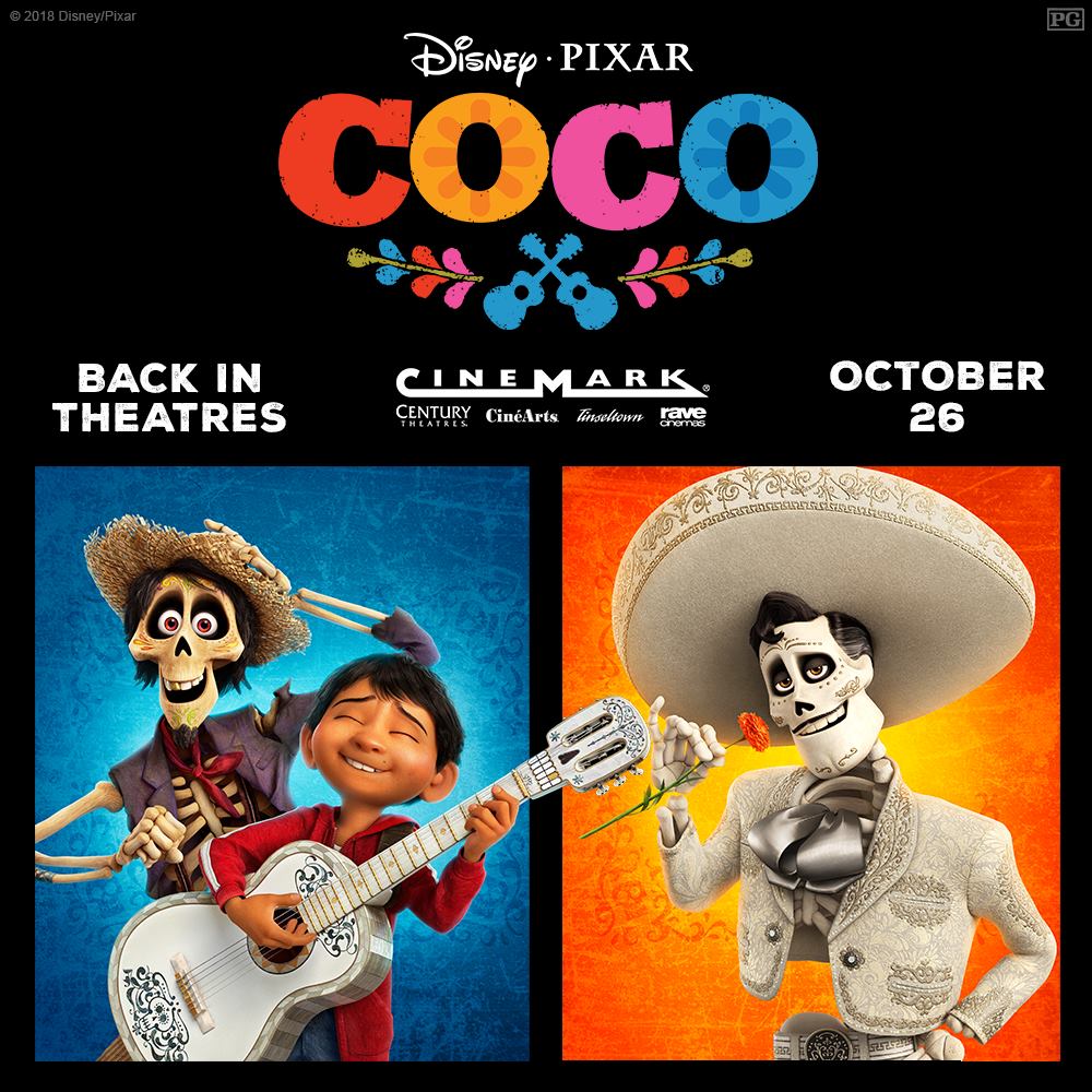Coco at Cinemark Paradise 24 and XD 10/26/18 – The Soul Of Miami