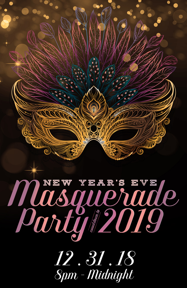 The Balcony’s New Year’s Eve Masquerade 12/31/18 – The Soul Of Miami