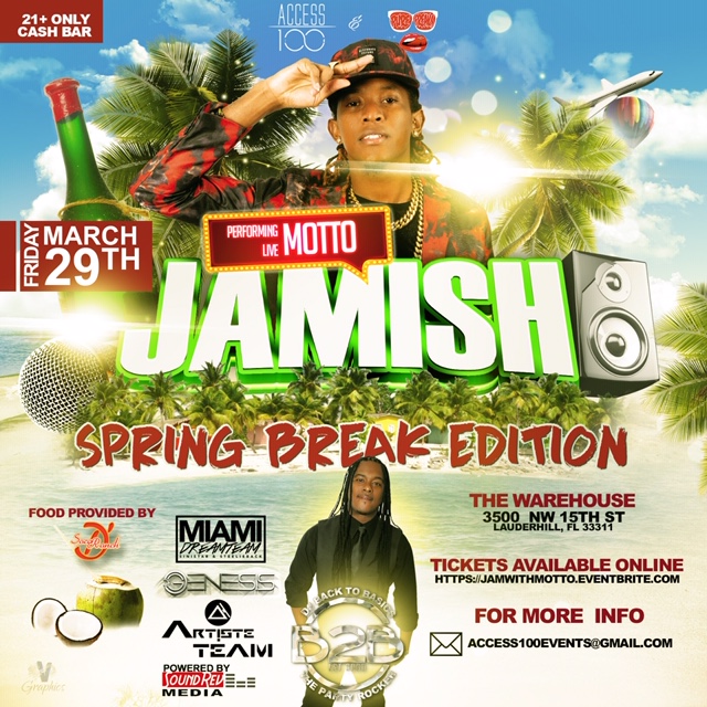 Jamish Spring Break Edition 2019 3/29/19 – The Soul Of Miami