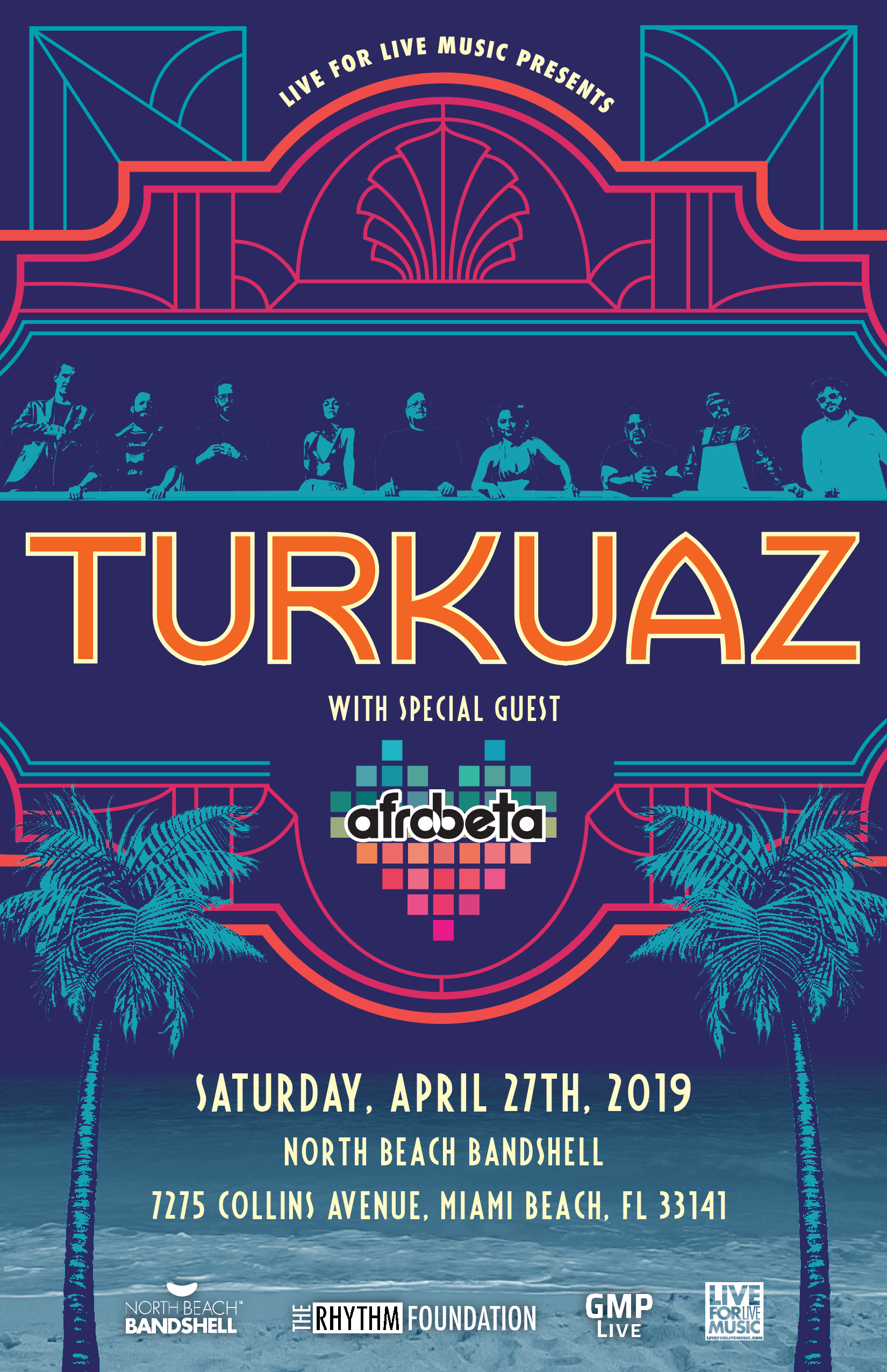 Turkuaz in Miami Beach 4/27/19 – The Soul Of Miami