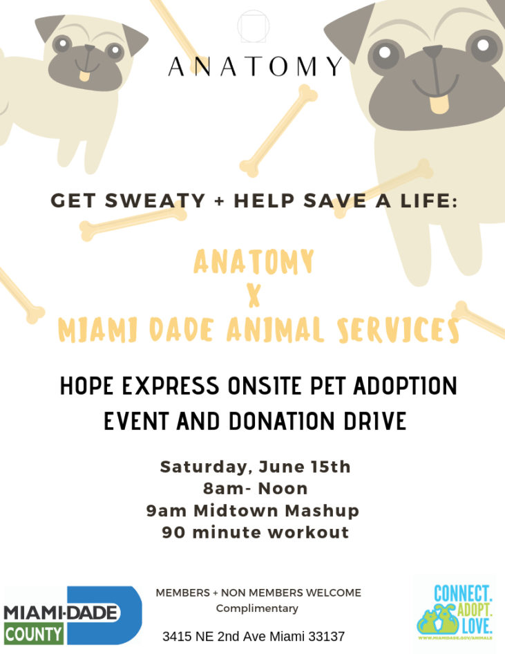 Anatomy & Miami Dade Animal Services Bring HOPE Express to Anatomy ...