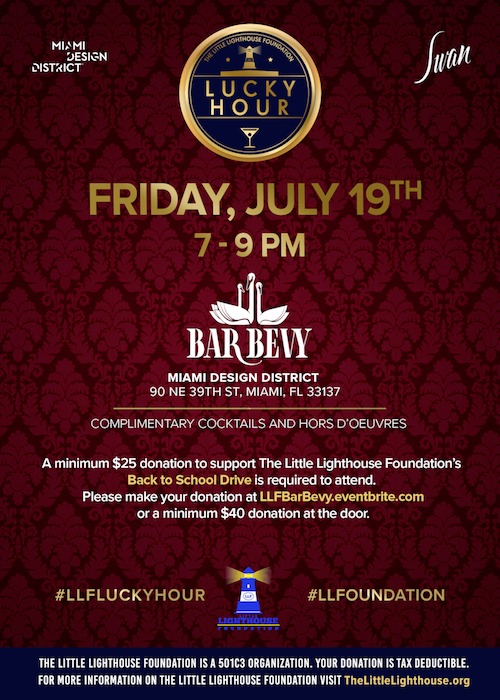 LLF Lucky Hour at Bar Bevy 7/19/19 – The Soul Of Miami
