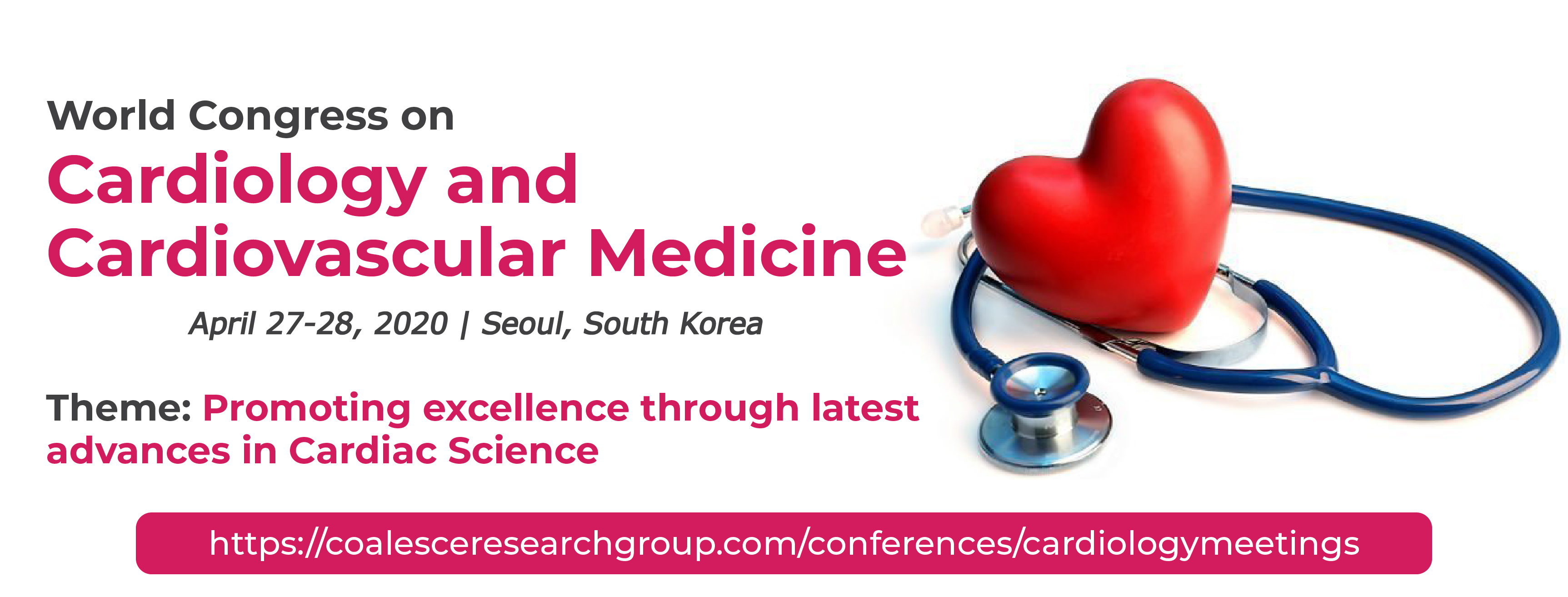 World Congress on Cardiology and Cardiovascular Medicine 27/04/2020 ...