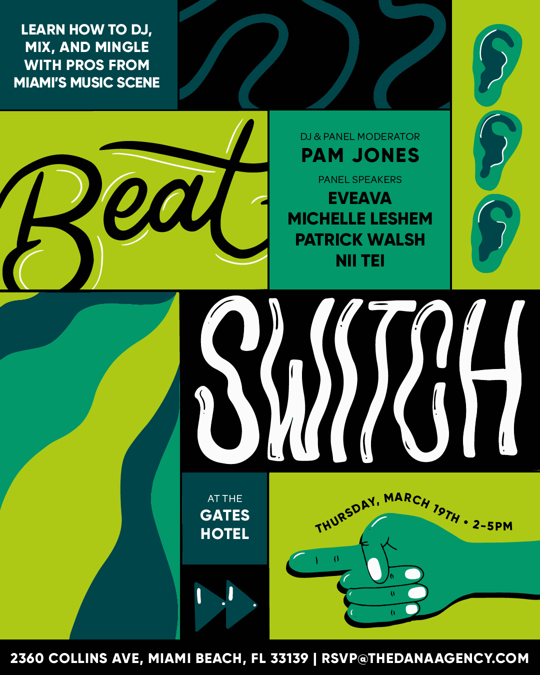 Beat Switch by Art Cortex at The Gates Hotel South Beach 3/10/20 – The ...