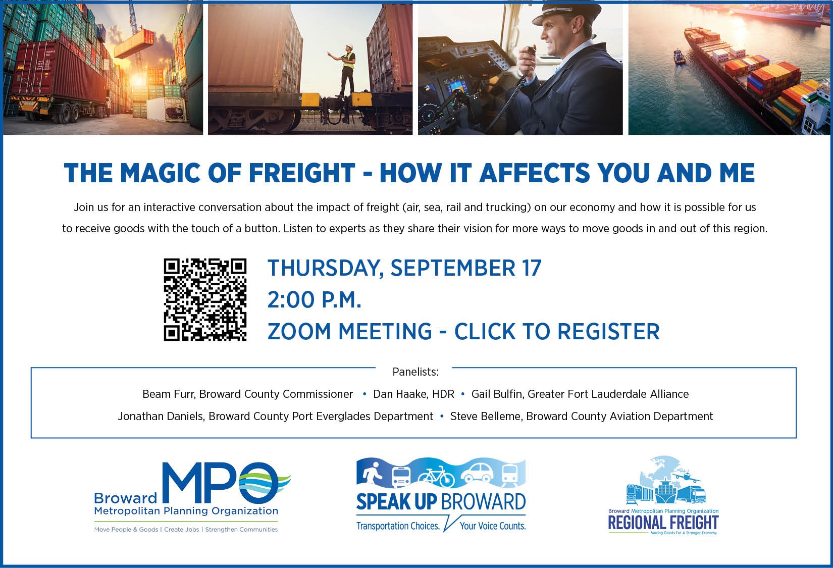 The Magic of Freight – How It Affects You and Me, an Interactive Zoom ...