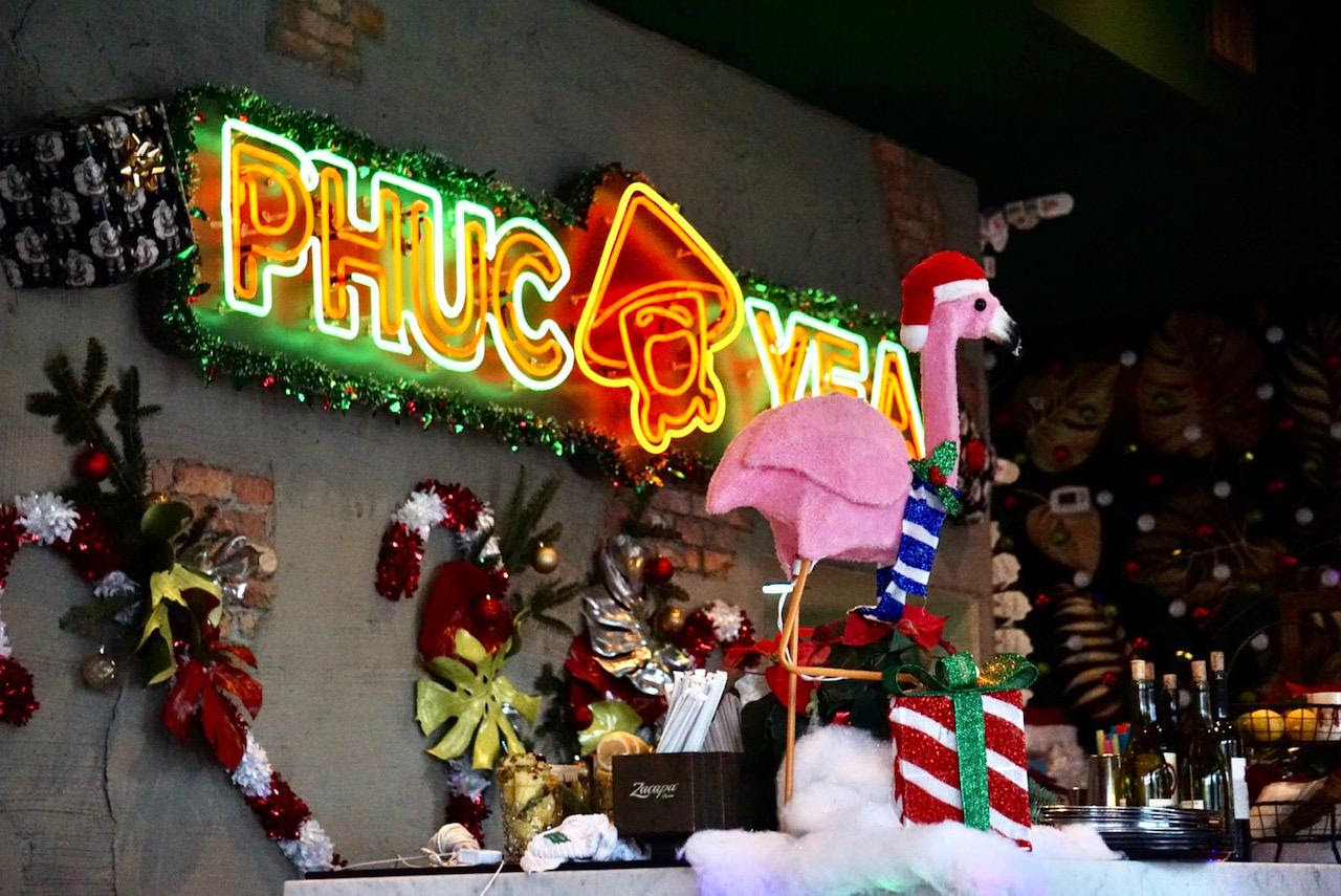 Phuc Yea Transforms Their Lobby And Spreads Cheer Into A Winter ...