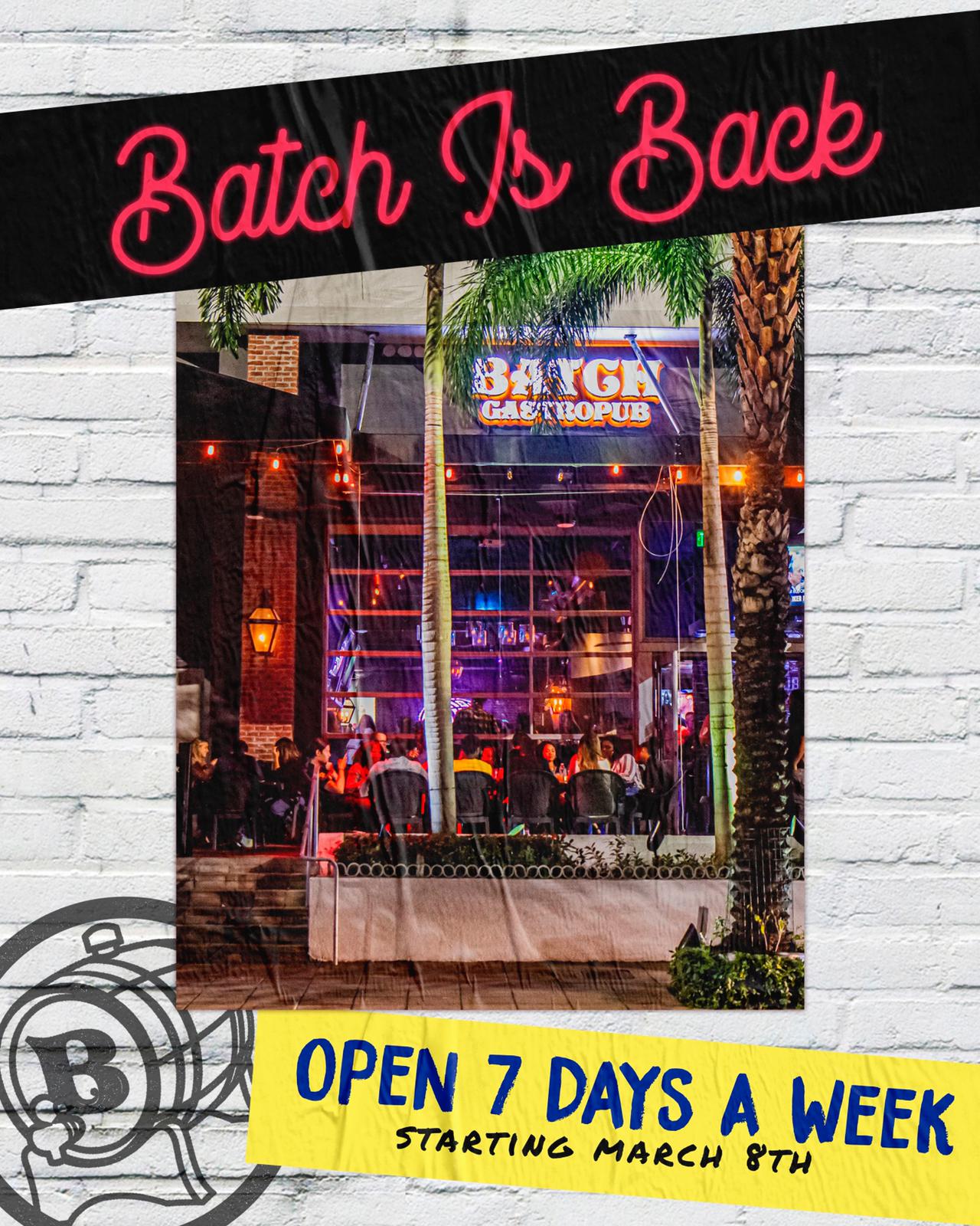 Batch Gastropub: Miami 3/8/21 – The Soul Of Miami