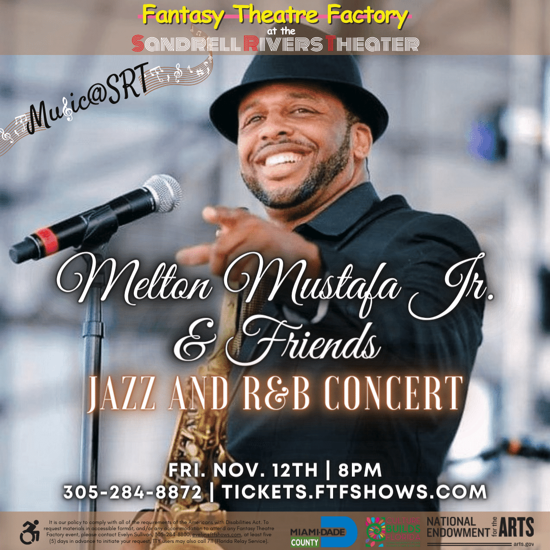 Melton Mustafa and Friends: Jazz and RnB Concert 11/12/21 – The Soul Of ...