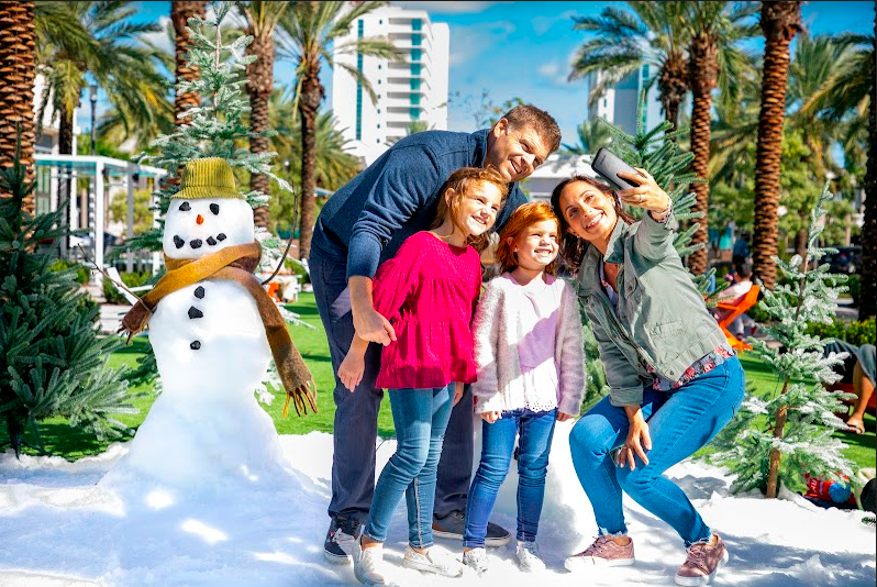 Snowman Experience at Dania Pointe 11/27/21 – 12/19/21 – The Soul Of Miami