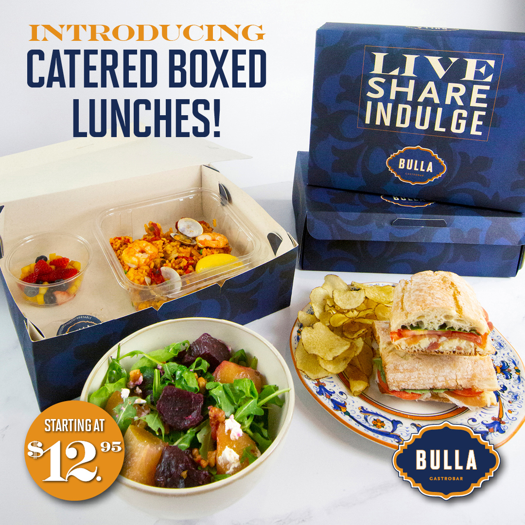 Catered Boxed Lunches at Bulla Gastrobar – Coral Gables 3/25/22 – The ...