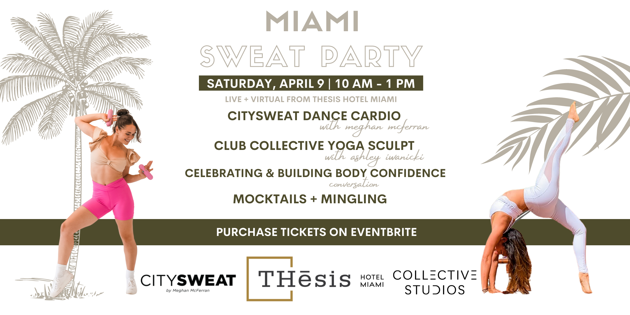 THesis Miami Sweat Party with CItySweat and Collective Studios 4/9/22 ...