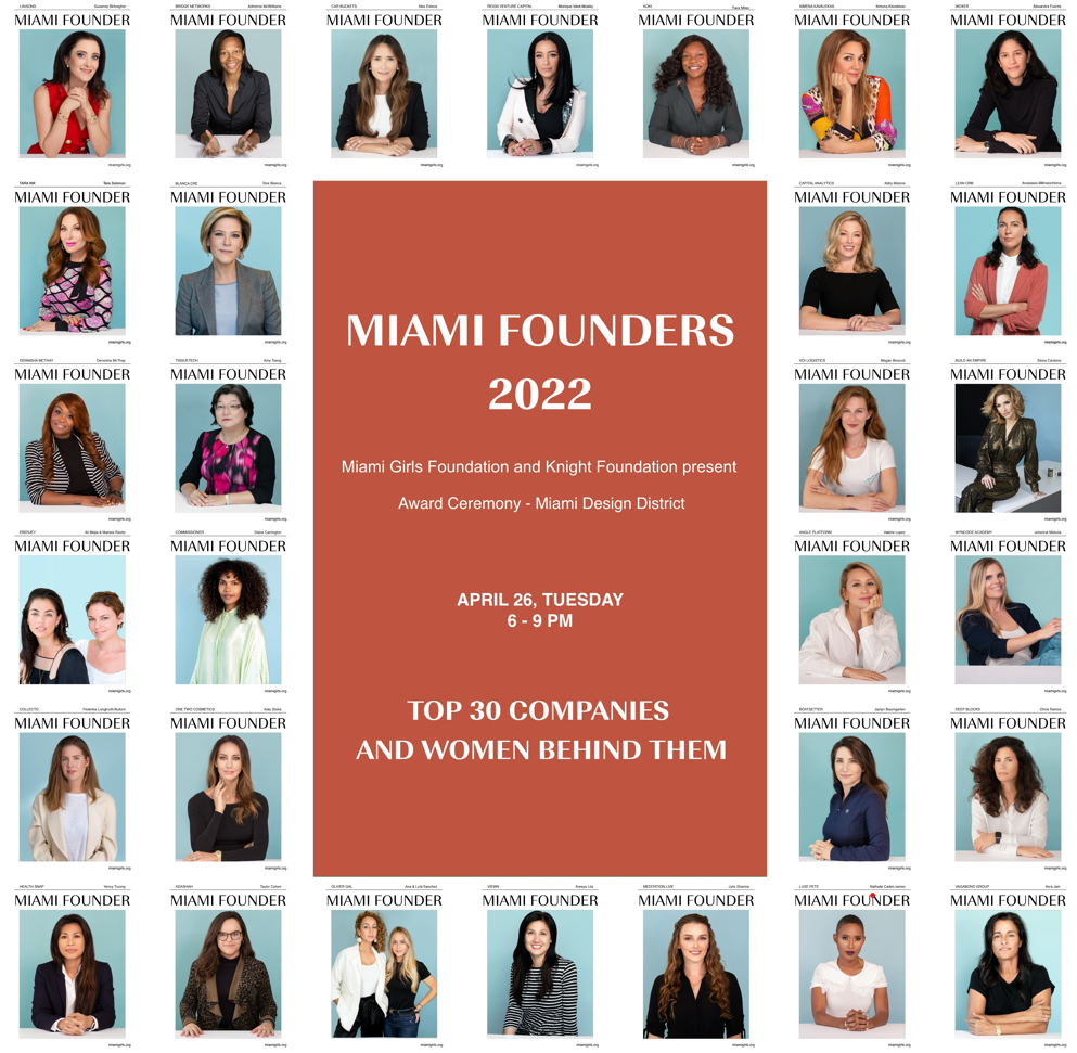 Miami Girls Foundation & The Knight Foundation Present Miami Founders ...