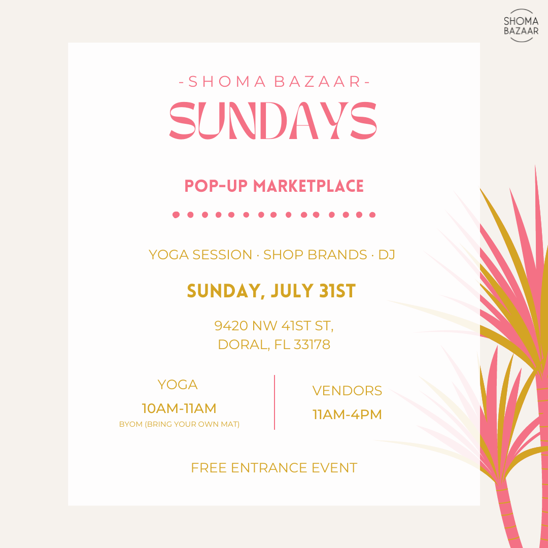 Eat, Drink, Shop, Repeat At Shoma Bazaar Sundays 7/31/22 – The Soul Of ...