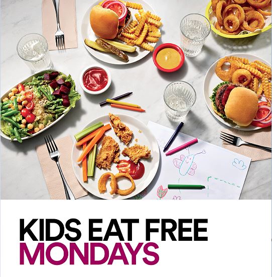 Kids Eat Free Monday Restaurant Offers 8/8/22, 8/15/22, 8/22/22, 8/29 ...