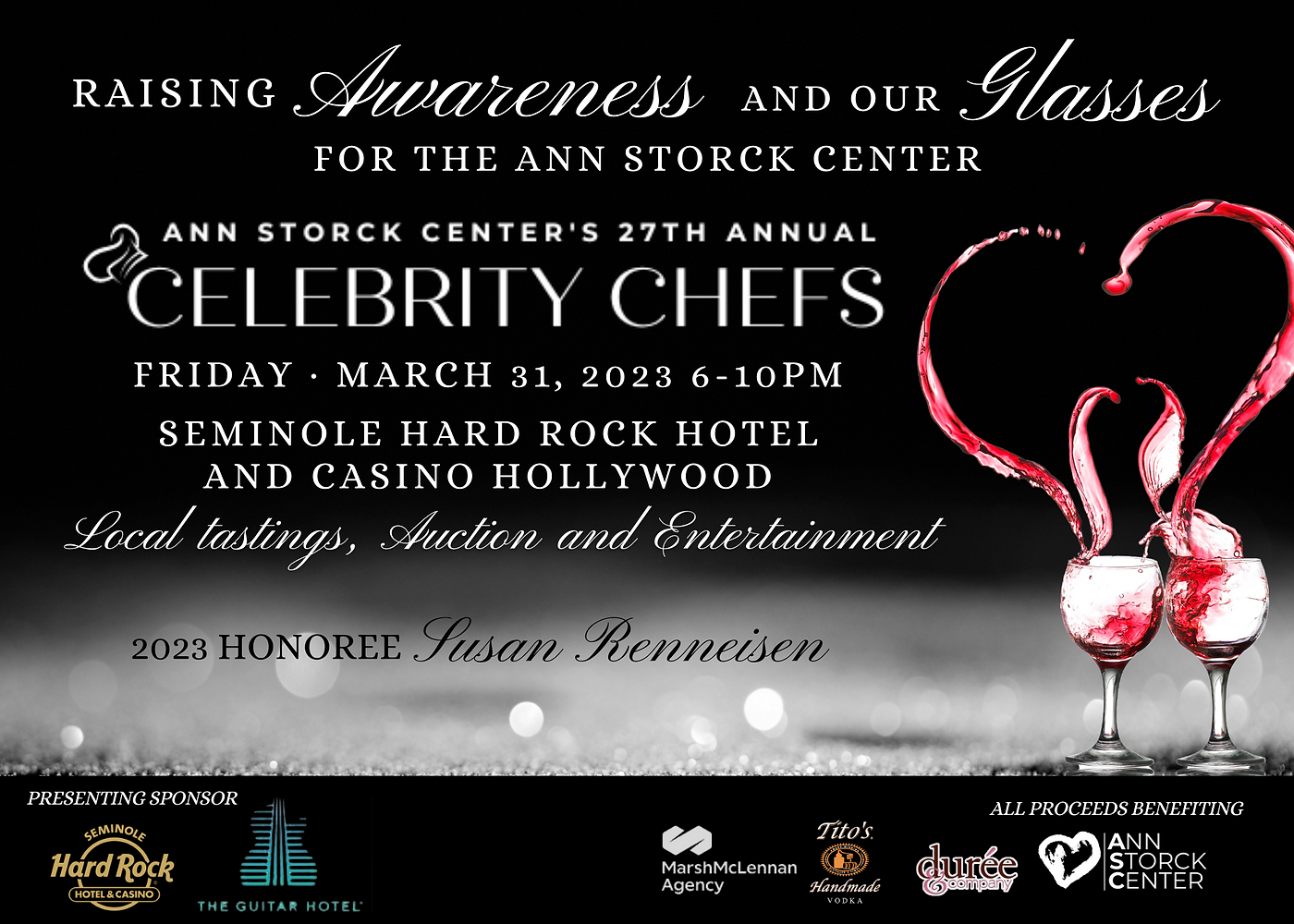 Ann Storck Center’s 27th Annual Celebrity Chefs 3/31/23 – The Soul Of Miami