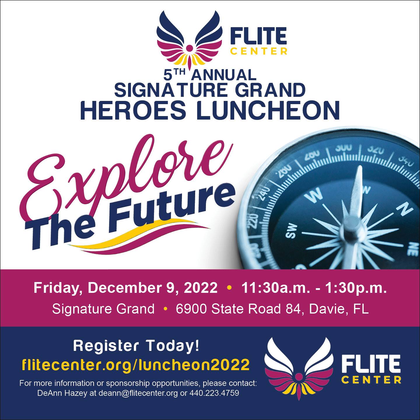 FLITE Center 5th Annual Signature Grand Heroes Luncheon 12/9/22 – The ...