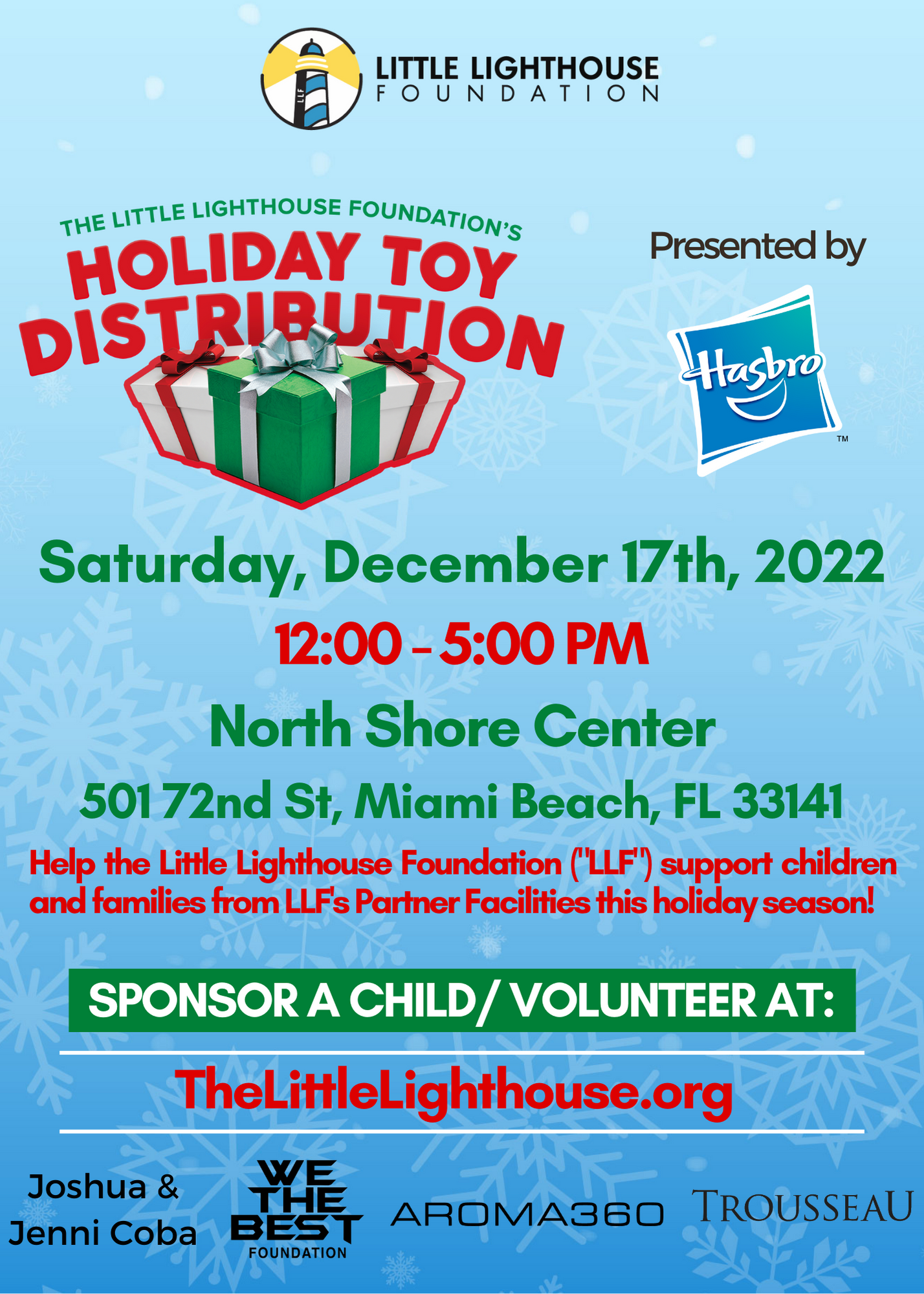Little Lighthouse Foundation Holiday Toy Distribution 12/17/22 – The ...