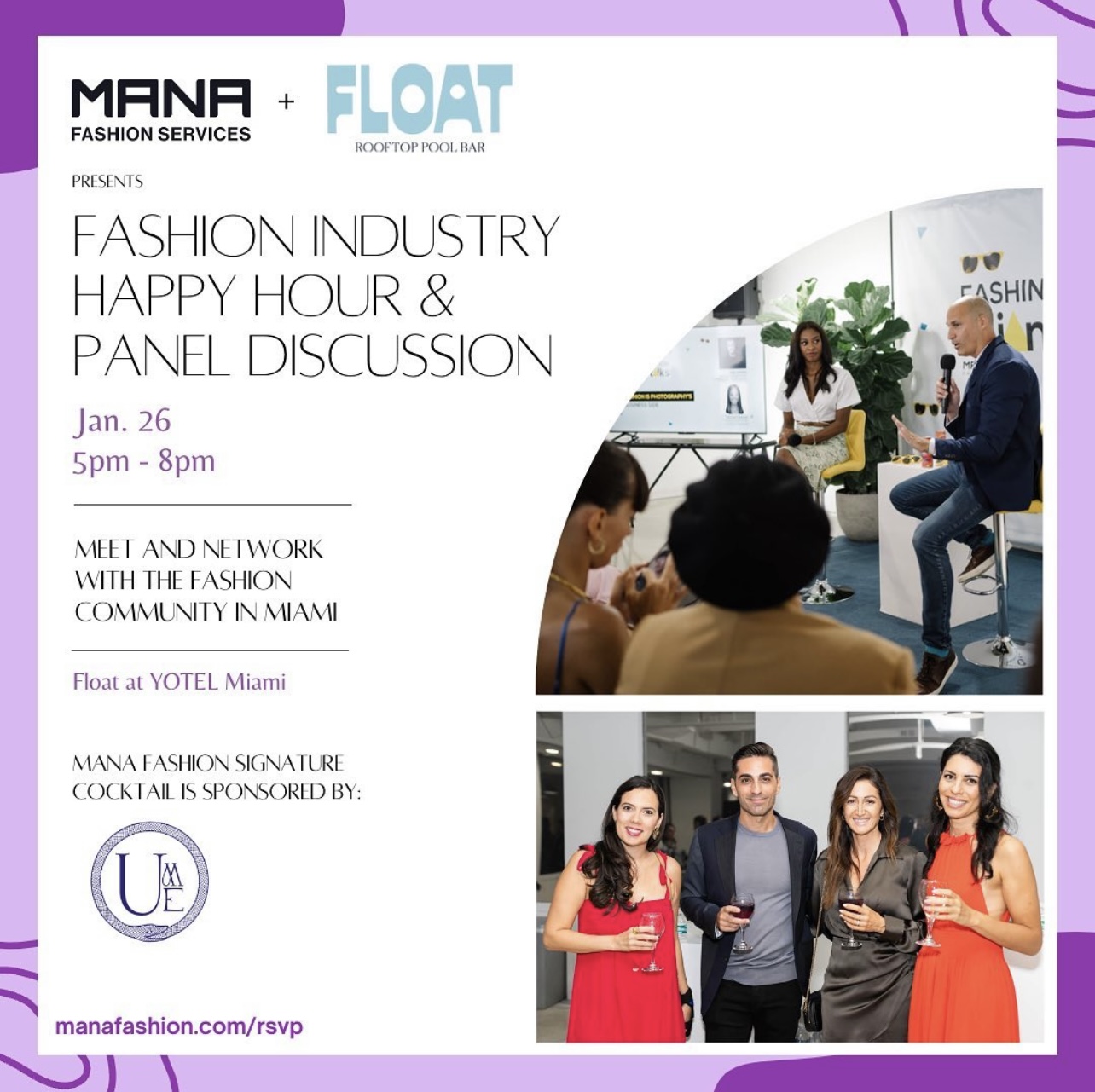Mana Fashion Services Presents a Fashion Industry Happy Hour and Panel ...