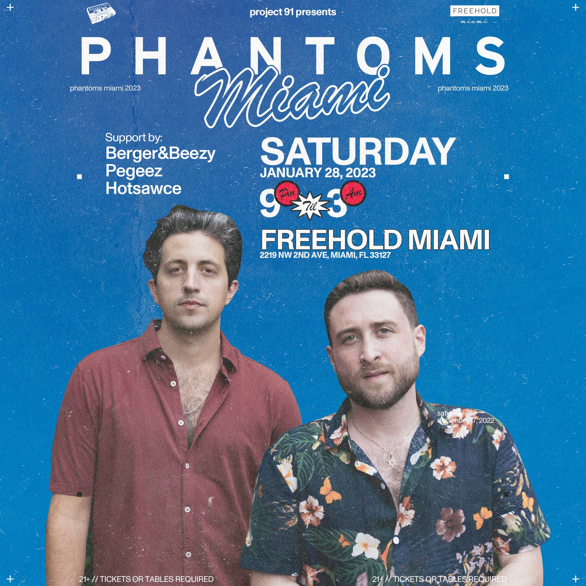 Phantoms at Freehold Miami 1/28/23 – The Soul Of Miami