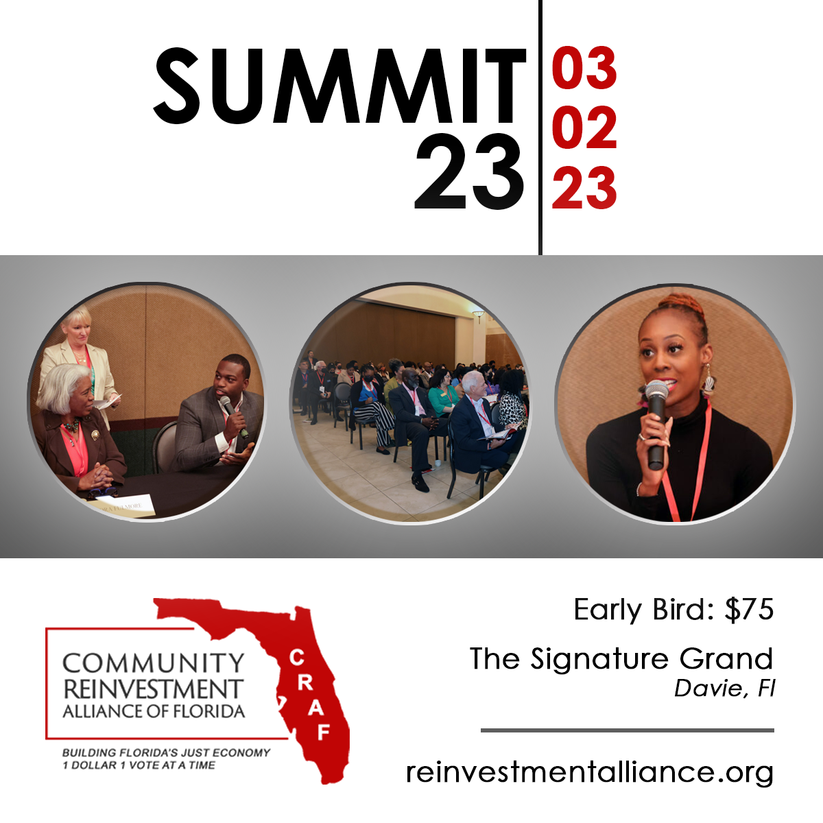 Community Reinvestment Alliance of Florida Summit23 3/2/23 – The Soul Of Miami