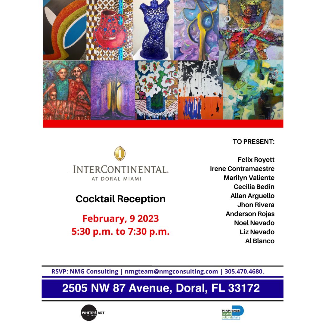 Art exhibit & cocktail reception 2/9/23 – The Soul Of Miami