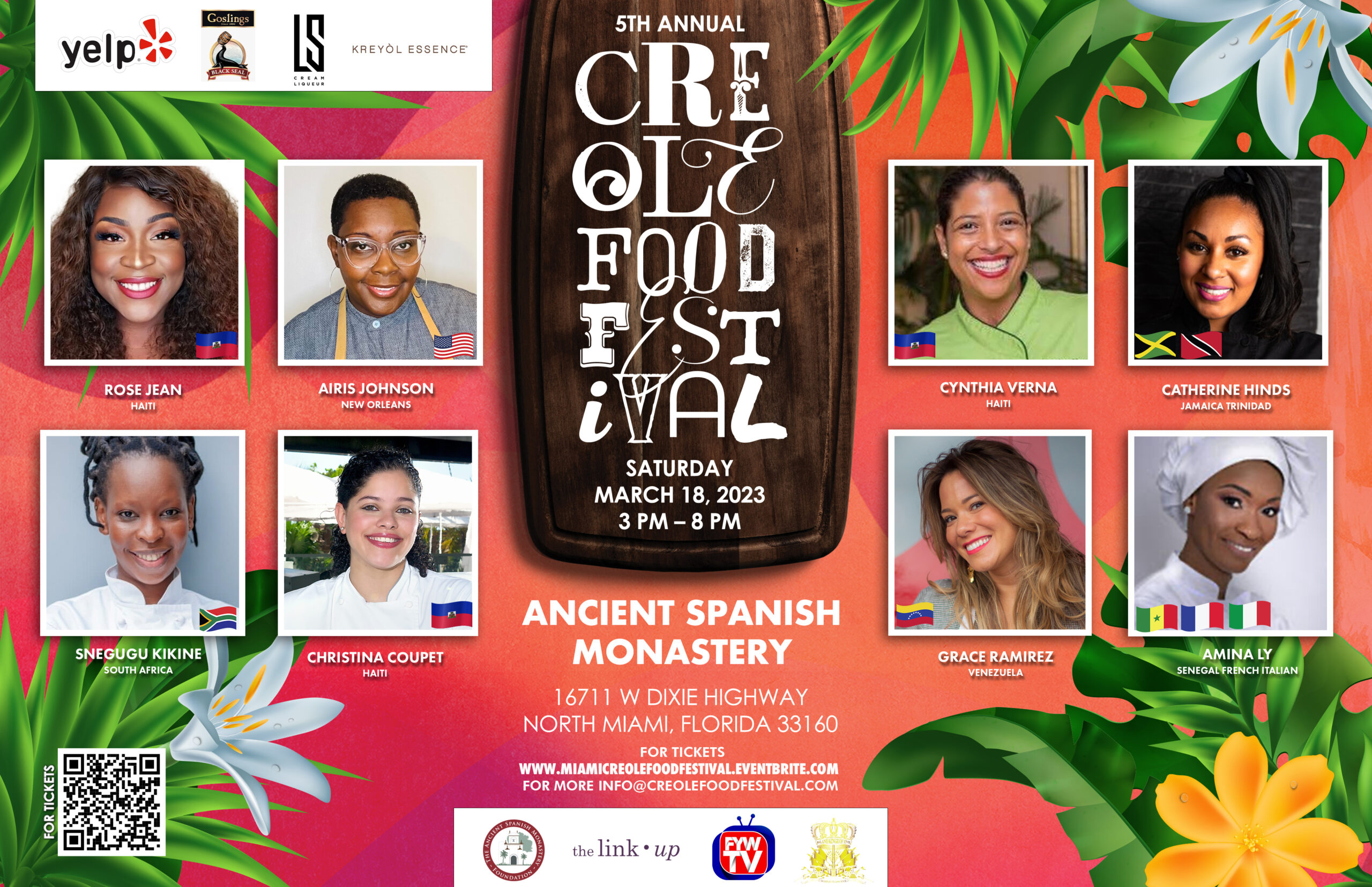 Creole Food Festival Miami 3/18/23 – The Soul Of Miami