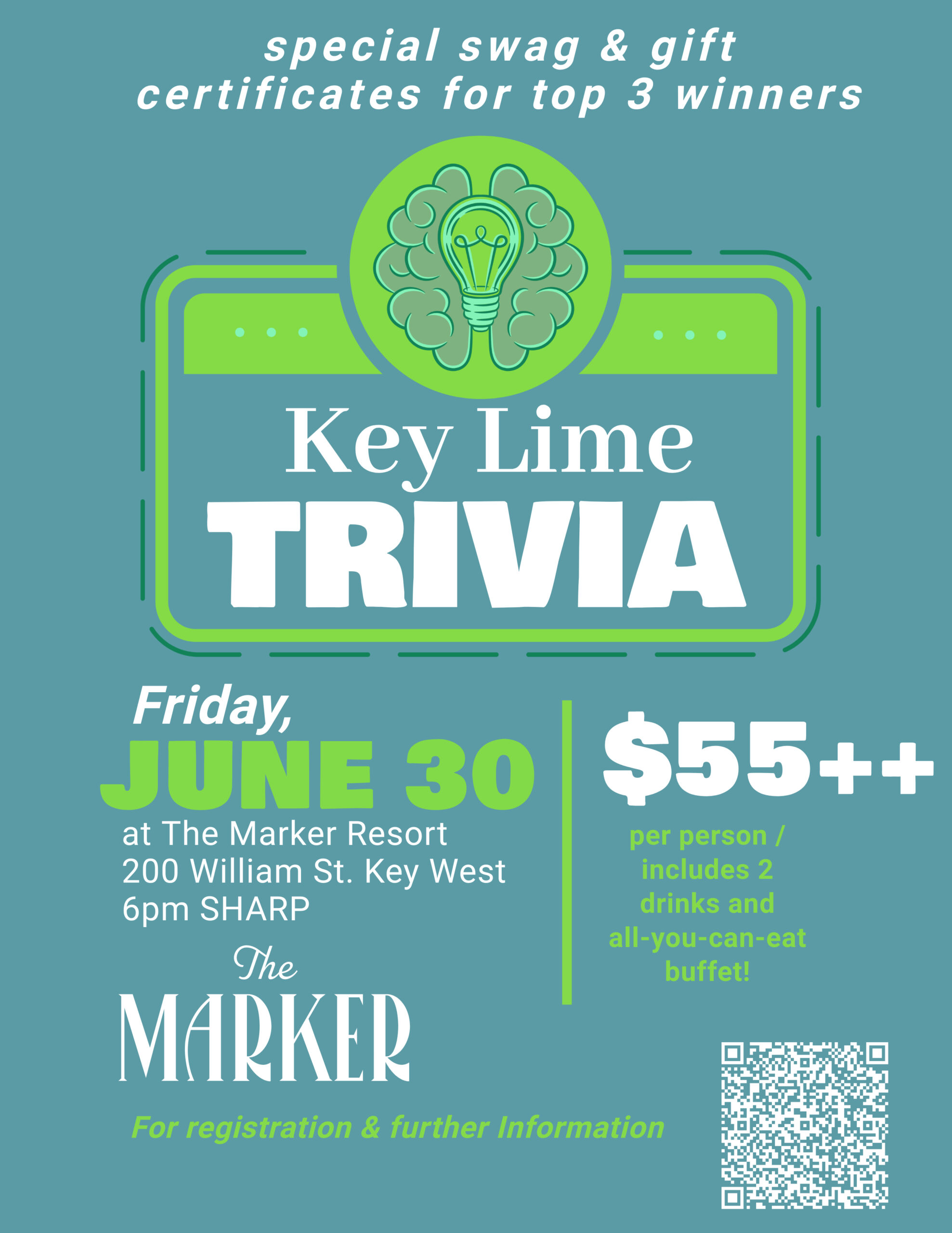 Key Lime Festival Trivia at The Marker Key West Harbour Hotel 6/30/23 ...