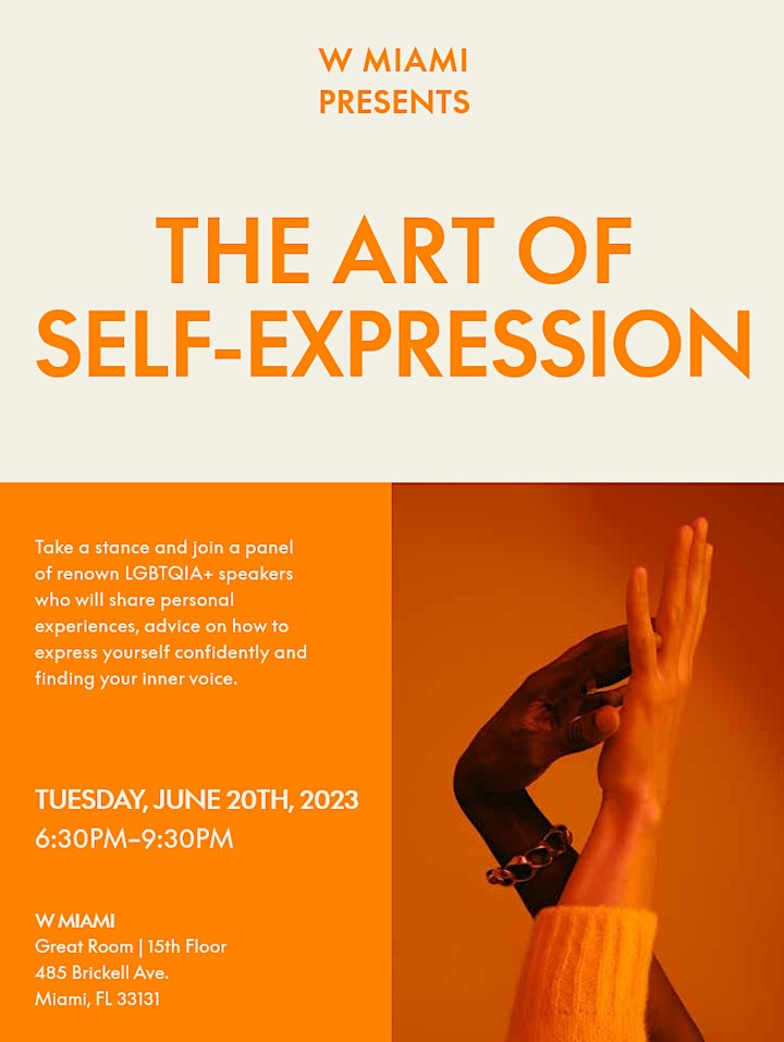 W MIAMI presents: The Art of Self-Expression 6/20/23 – The Soul Of Miami