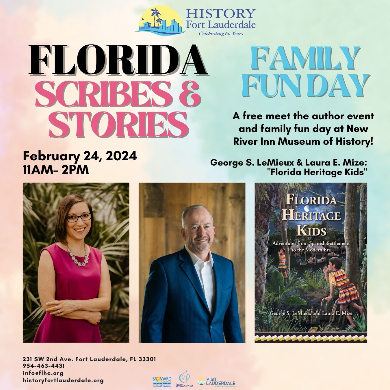 History Fort Lauderdale’s Family Fun Day Featuring Meet & Greet with ...