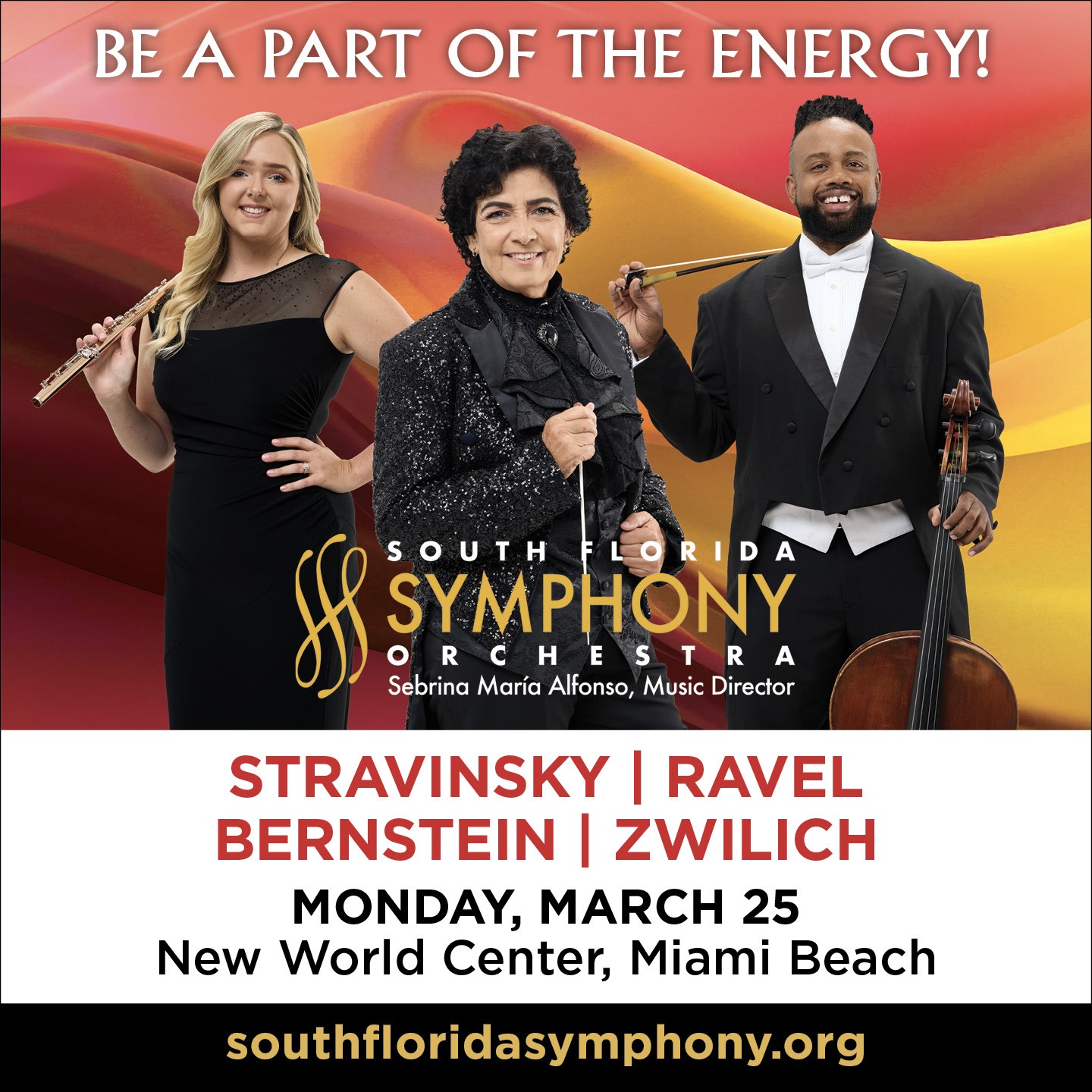 South Florida Symphony Orchestra Presents Stravinsky, Ravel, Bernstein ...