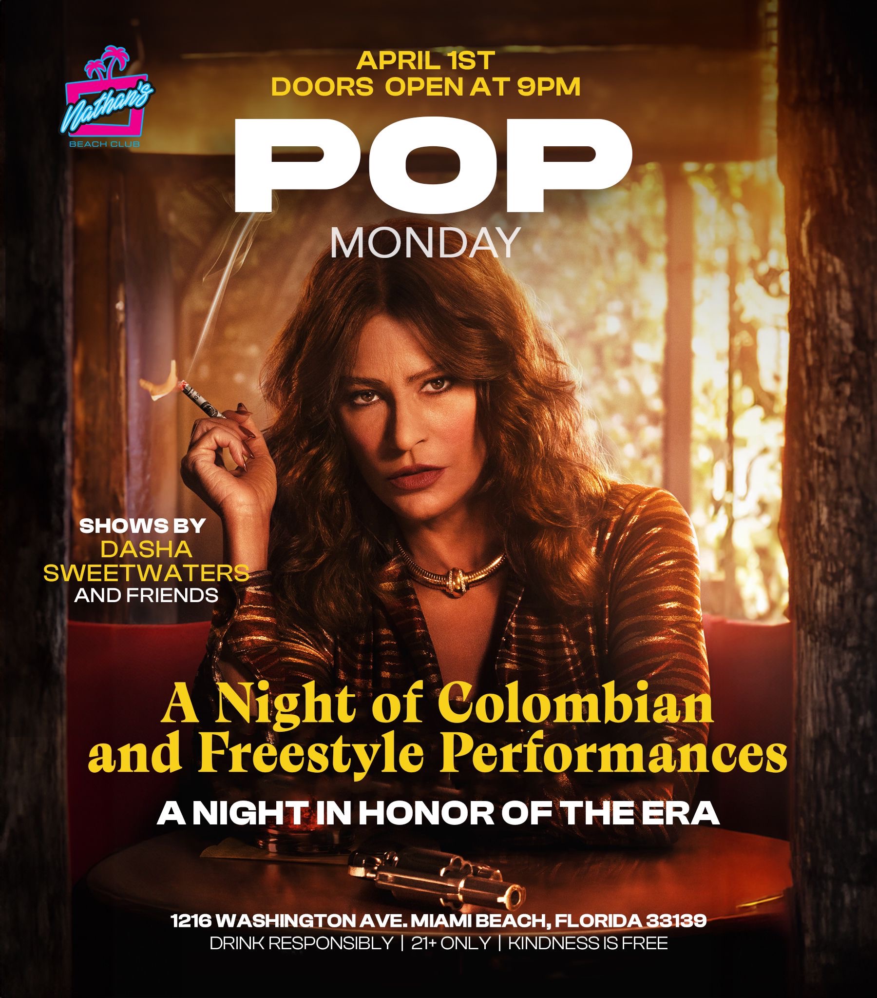 Pop Monday: A Night in Honor of the Era at Nathan’s Beach Club 4/1/24 ...