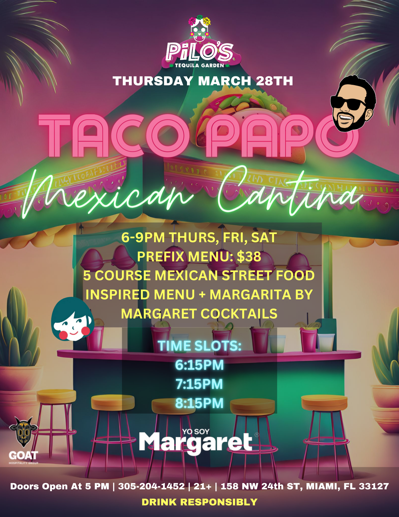 Grand Opening of Taco Papo Mexican Cantina at Pilo’s Tequila Garden 3 ...