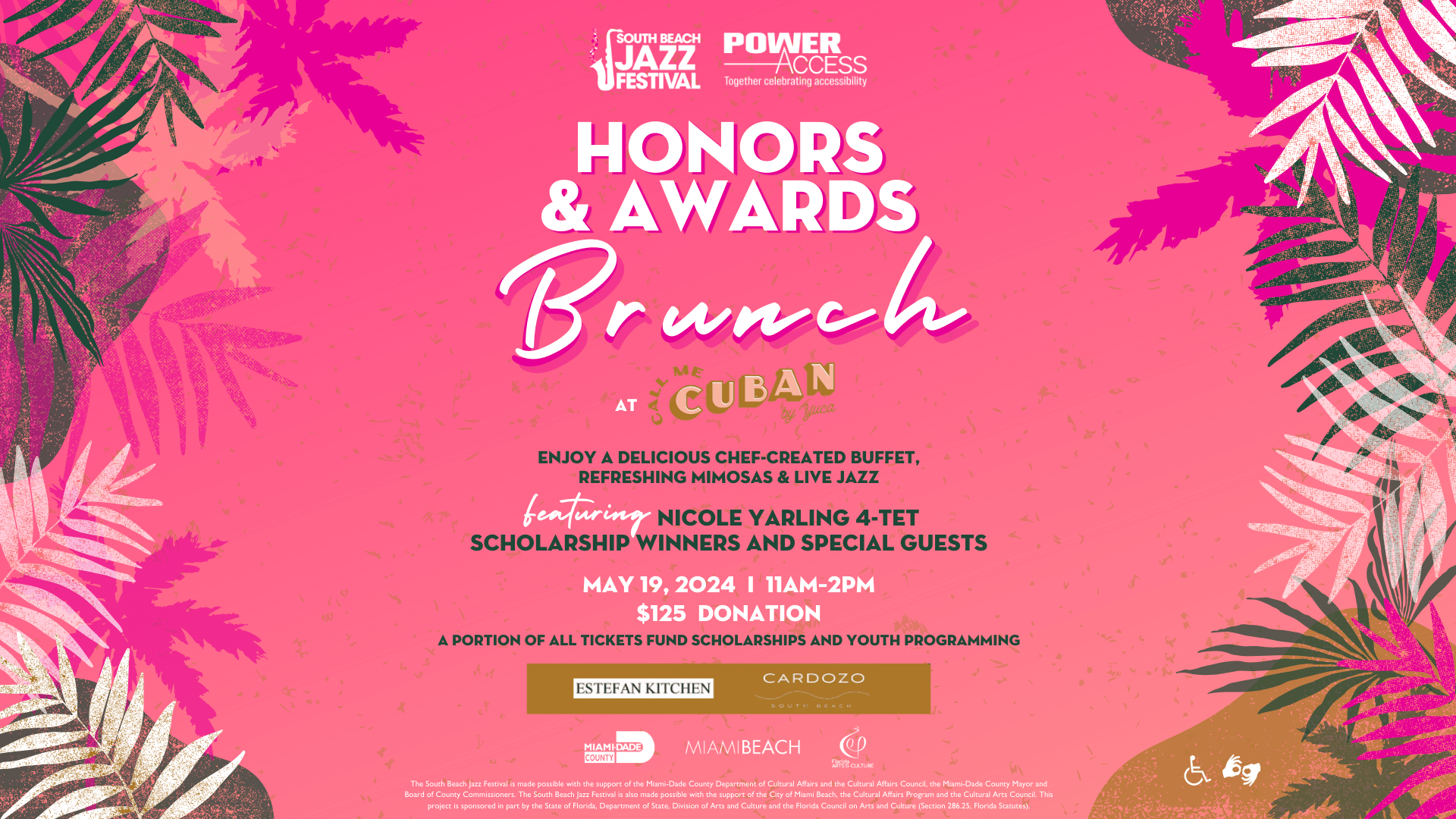 Honors & Awards Brunch 5/19/24 – The Soul Of Miami