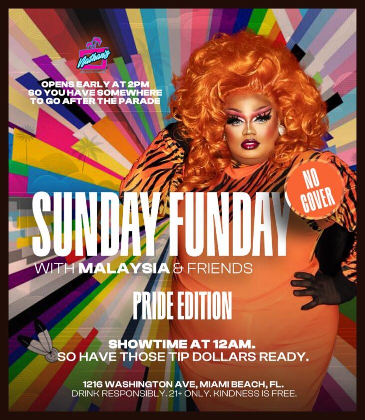 Sunday Funday: Pride Edition at Nathan’s Beach Club 4/14/24 – The Soul ...